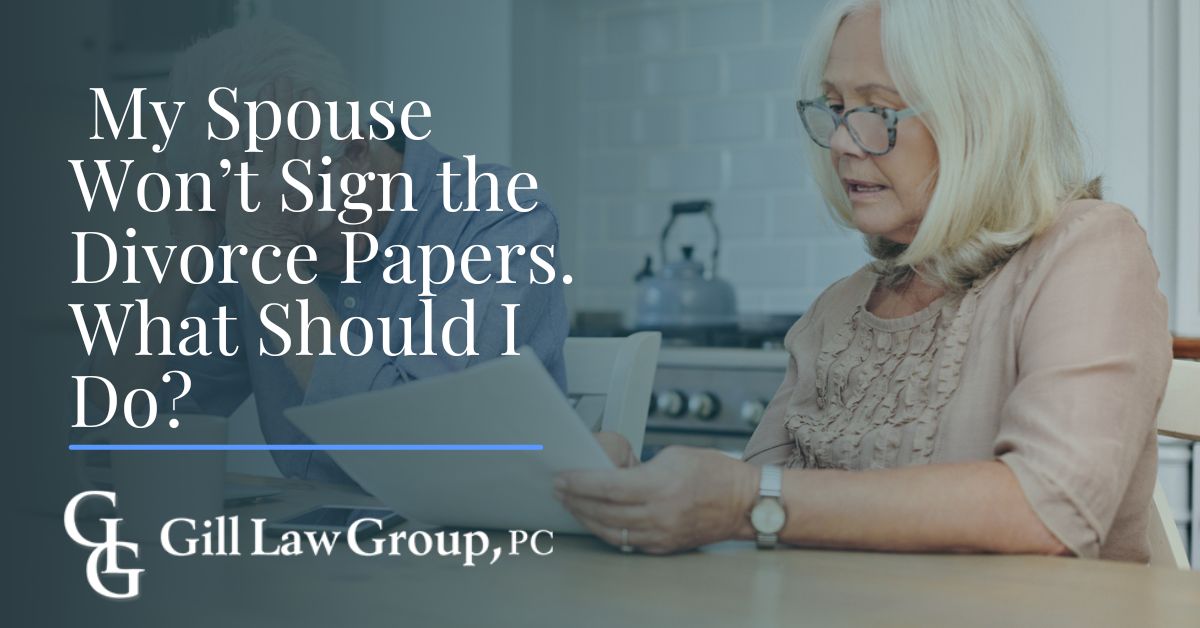 My Spouse Won't Sign the Divorce Papers. What Should I Do?
